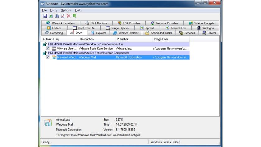 Kostenloses Tool zur Autostart-Diagnose: AutoRuns – Windows-Systemstart ...